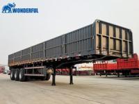 Quality China Brands 3 Axles Heavy Loads Height Thickness Height Bulk Cargo Utility New for sale