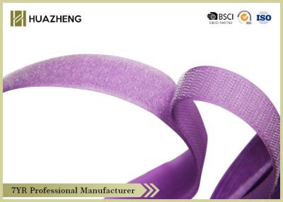 Cina Ad alta resistenza porpora decorativo del nastro 20mm del ciclo del gancio bello in vendita