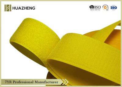 Cina Nastro giallo di nylon durevole del velcro del gancio del nastro multifunzionale del ciclo in vendita