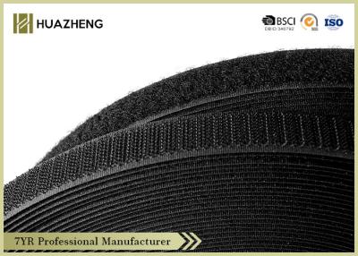 Cina Nastro nero del ciclo del gancio per le parti dell'indumento, cinghie su ordinazione del velcro in vendita