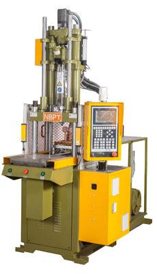 single shuttle table type vertical plastic injection molding machine