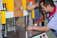 China VERTICAL Vertical Rotary Table Plastic Toothbrush Mount Making Machine for sale