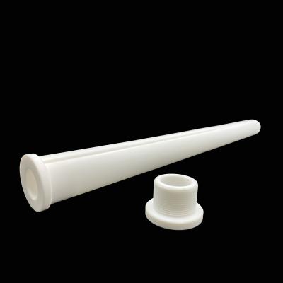 Cina Tubo vuoto PTFE resistente all'usura Tubo PTFE bianco resistente alle alte temperature in vendita