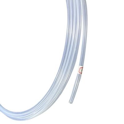 Cina Tubo di plastica PTFE solido trasparente 100% resistente al calore flessibile estruso in vendita