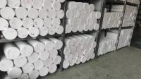 China High Temperature Resistance Extruded Solid Graphite Filled Soft Round PTFE Rod for sale