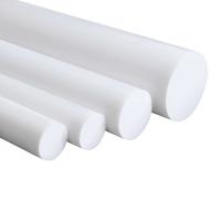 China High Temperature Resistance Extruded Solid Graphite Filled Soft Round PTFE Rod for sale