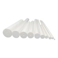 China High Temperature Resistance Extruded Solid Graphite Filled Soft Round PTFE Rod for sale