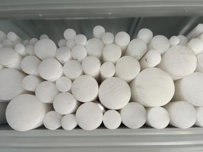 Cina Barre PTFE resistenti alla corrosione Barre di estrusione PTFE 100% vergine bianche in vendita