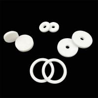 China Solid White Custom Color Compound Machine Seal PTFE Machining Parts Coated for sale