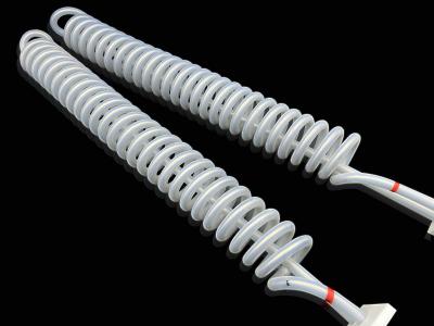 中国 プラスチックPTFEソフトチューブ 透明なPTFEパイプ 波紋型PTFE PFA FEPソフトパイプチューブ 販売のため