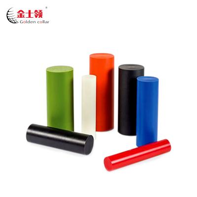 China Barras de barra de PTFE de fluoroplástico personalizado moldeadas y extruidas en venta