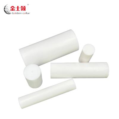 China Barras de barra de PTFE de fluoroplástico personalizado moldeadas y extruidas en venta