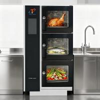 China Restaurant Hotel Kitchen Smart Combi Oven SUS304 Structure Multi Layer Loading for sale