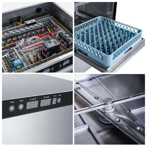 Quality Small Commercial Dishwasher Undercounter Electric Heating Under Counter Bar Glass Washer for sale