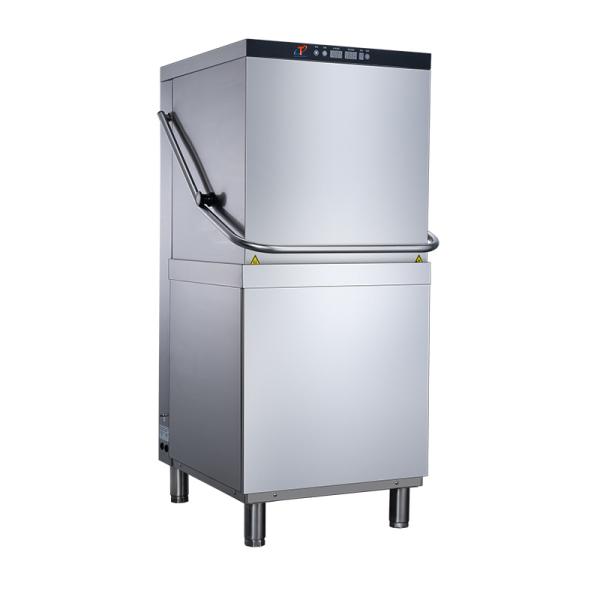 Quality Stainless Steel Dish Washer Machine Hood Type Pass Through Dishwashing Machine High Volume for sale
