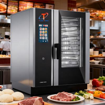 China Commercial Combi Oven with Smart Touch Control, Stainless Steel Construction, and Energy Star Certified for Professional Kitchens for sale