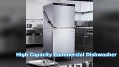 Efficient Commercial Dishwasher for Hotels and Canteens