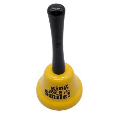 China Seniors Large Loud Hand Bell Ringing Voice Call Bell for Schools and Other Occasions for sale