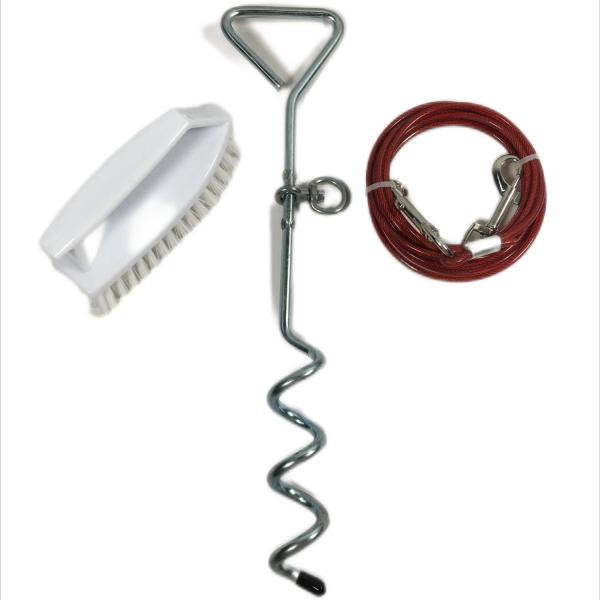 Quality Dog Stake Heavy Duty Dog Tie-Out Stake for Dogs Outdoor Play for sale