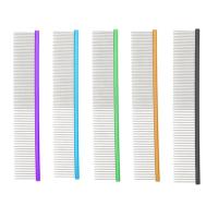 Quality Plastic Bag Pet Combs 20 Grooming Tools for Cats and Dogs Custom Hair Combs 27g for sale
