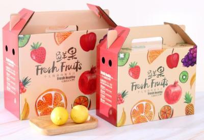 China 6C C2S Corrugated Box With Printing Personalized Corrugated Boxes for sale