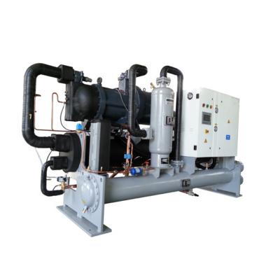 China -10 C Low Temperature Water Cooled Screw Chiller Machine For Chemical Reactor for sale