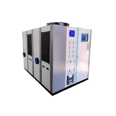 China 40 HP -10 degree C Air Cooled Glycol Water Chiller Machine For Soap Factory Soap Die Process Line for sale