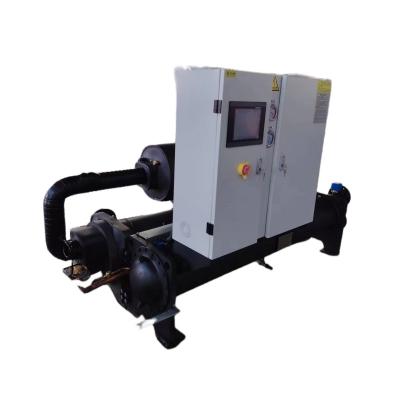 China 10 C Temperature Accurate Control Plastic Injection Machine Cooling System Water Cooled Screw Chiller for sale