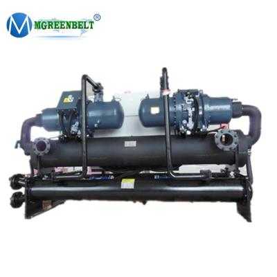 China 10 C Temperature Accurate Control Plastic Injection Machine Cooling System Water Cooled Screw Chiller for sale