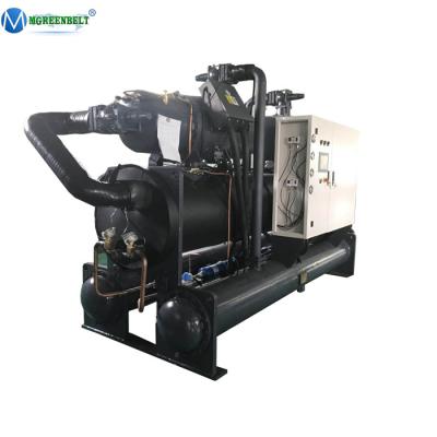 China 10 C Temperature Accurate Control Plastic Injection Machine Cooling System Water Cooled Screw Chiller for sale
