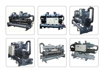 China 10 C Temperature Accurate Control Plastic Injection Machine Cooling System Water Cooled Screw Chiller for sale