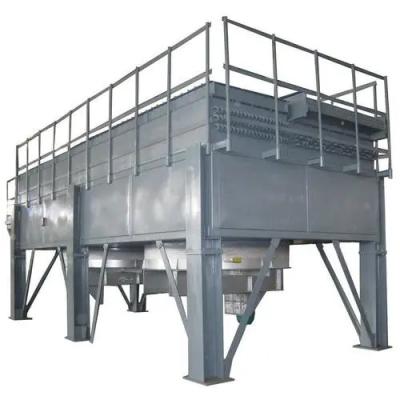 China Horizontal Plate Type Air Cooled Heat Exchanger For Beverage / Juice Cooling for sale