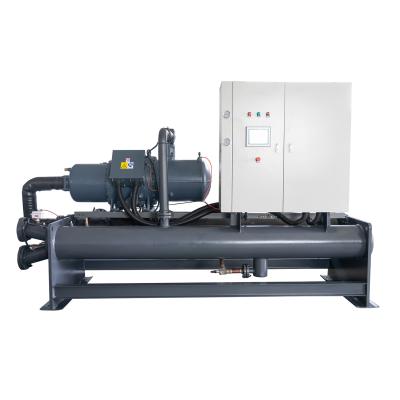 China Screw Type Compressor Low Temperature Water Cooled Screw Chiller for sale