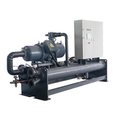China Screw Type Compressor Low Temperature Water Cooled Screw Chiller for sale
