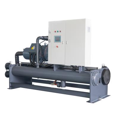 China Screw Type Compressor Low Temperature Water Cooled Screw Chiller for sale