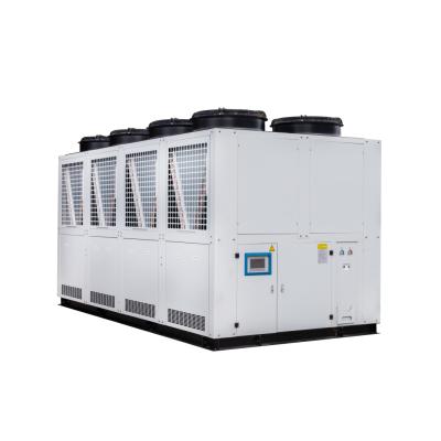 China Plastic Extruder Industrial Cooling Air Cooled Screw Water Chiller Units for sale