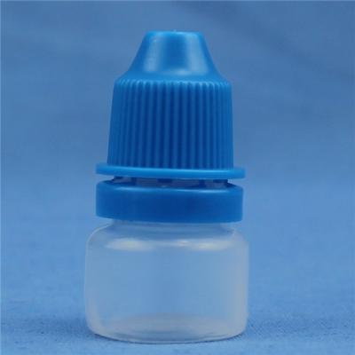 China 3ml smallest plastic dropper bottle with colorful cap for sale