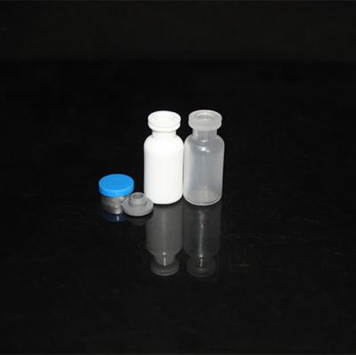 China 3ml PP material semitransparent plastic vial bottles with rubber cap for sale