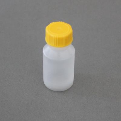 China 8ml lab HDPE reagent bottle with wide mouth for sale