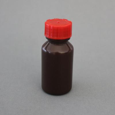 China 2016 new product 12ml PE wide mouth plastic reagent bottle in amber color for sale