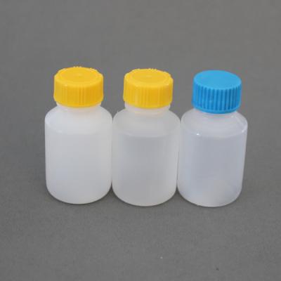 China 2016 new product 12ml different shape PE wide mouth plastic reagent bottle for sale