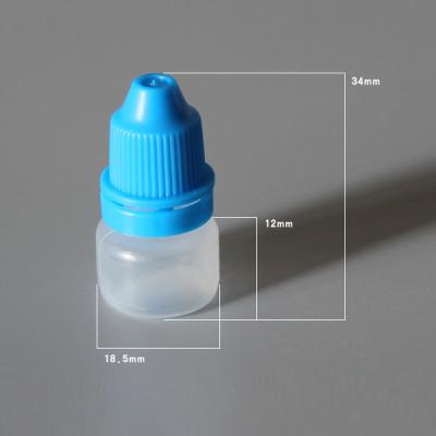 China 2016 2ml new  wholesale plastic sterile squeeze eye dropper bottle transpartent or as required for sale
