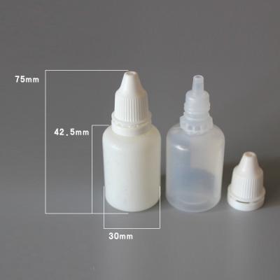 China 2016 20ml new  wholesale plastic sterile squeeze eye dropper bottle transpartent or as required for sale
