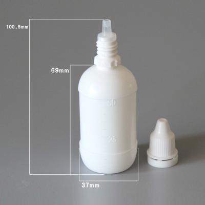 China 2016 50ml new  wholesale plastic sterile squeeze eye dropper bottle transpartent or as required for sale