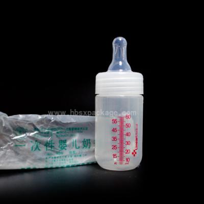 China 60ml plastic baby bottle Transparent  Wholesale and retail,OEM can be available for sale