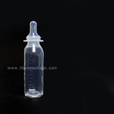 China SX new type 100ml plastic baby bottle Transparent pp material Wholesale and retail for sale