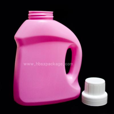 China popular high quality hdpe plastic material 1000ml/1L liquid laundry detergent bottles for sale