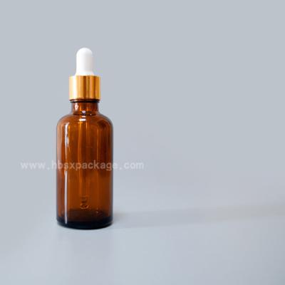China 100ml clear Amber essential oil Bottles empty glass bottles with button dropper pipette for sale