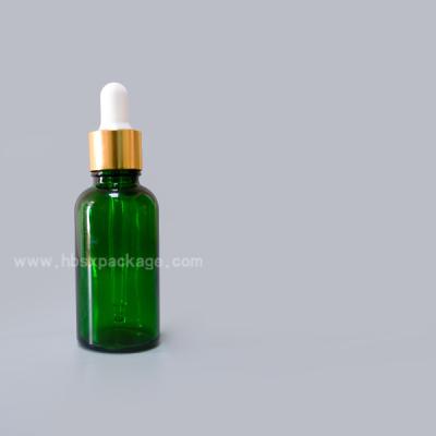 China SXG-05 30ml essential oil Bottles empty glass bottles with button dropper pipette for sale