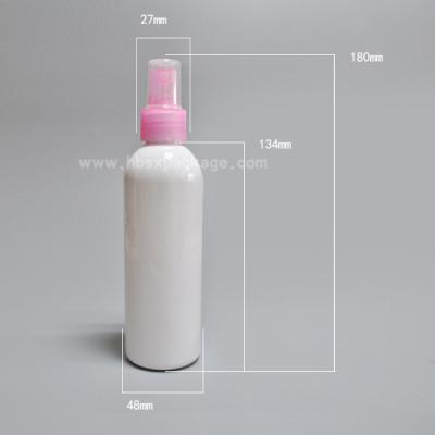 China 60ml 100ml 150ml 200ml PET plastic spray bottle white plastic oral spray bottle for sale